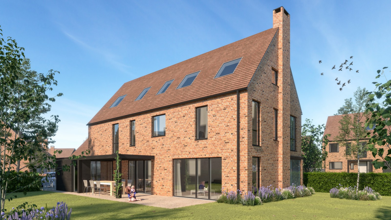 Alfold Gardens, Surrey UK - John Pardey Architects (JPA)