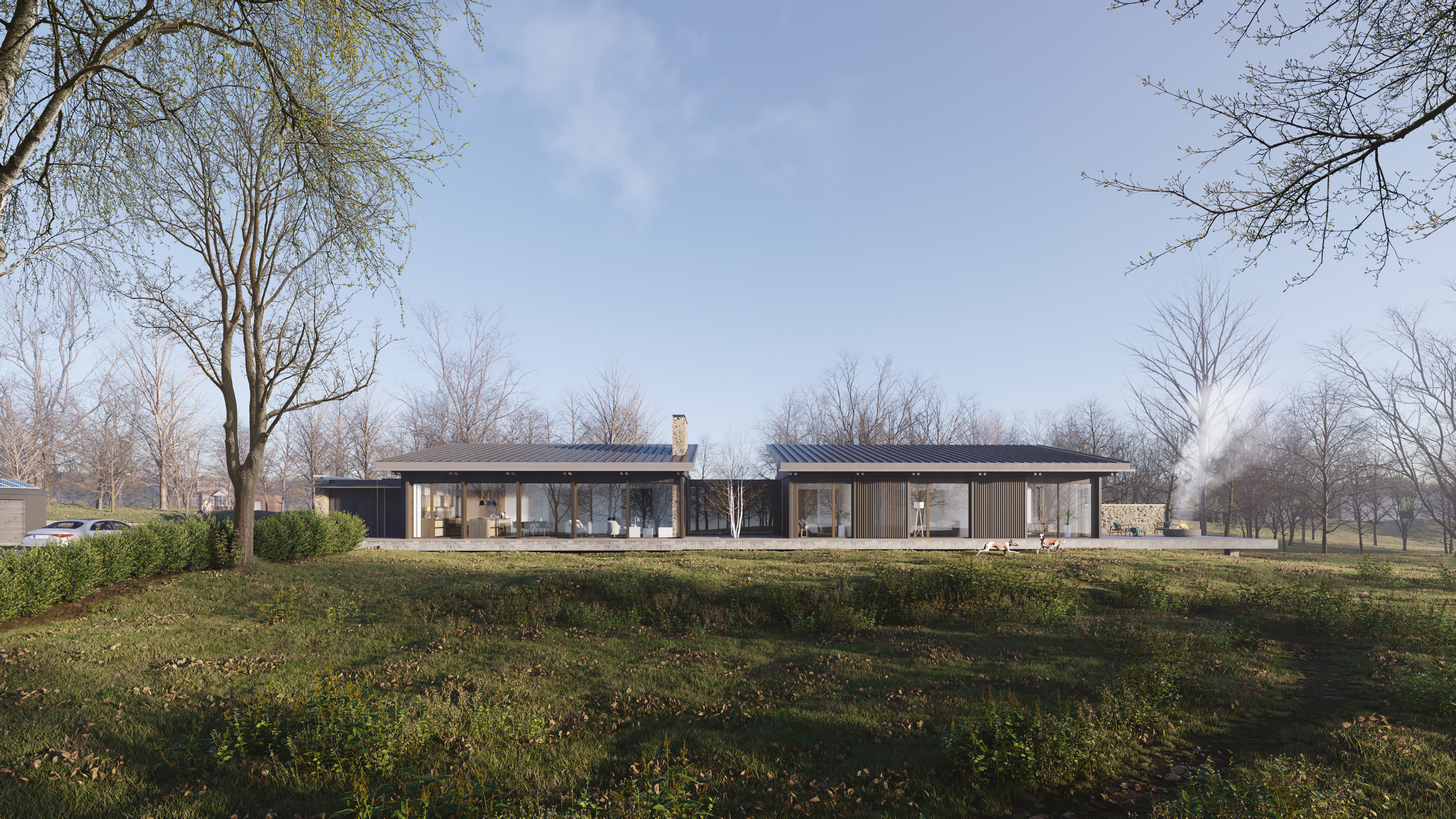 Brambletye House, West Sussex UK - John Pardey Architects (JPA)